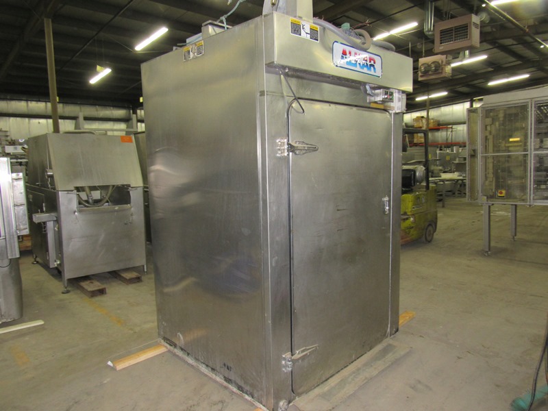 Alkar Stainless Steel Smokehouse, 1 truck capacity, steam fired oven I ...
