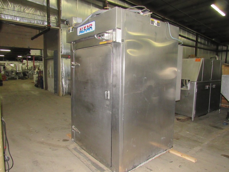 Alkar Stainless Steel Smokehouse, 1 truck capacity, steam fired oven I ...