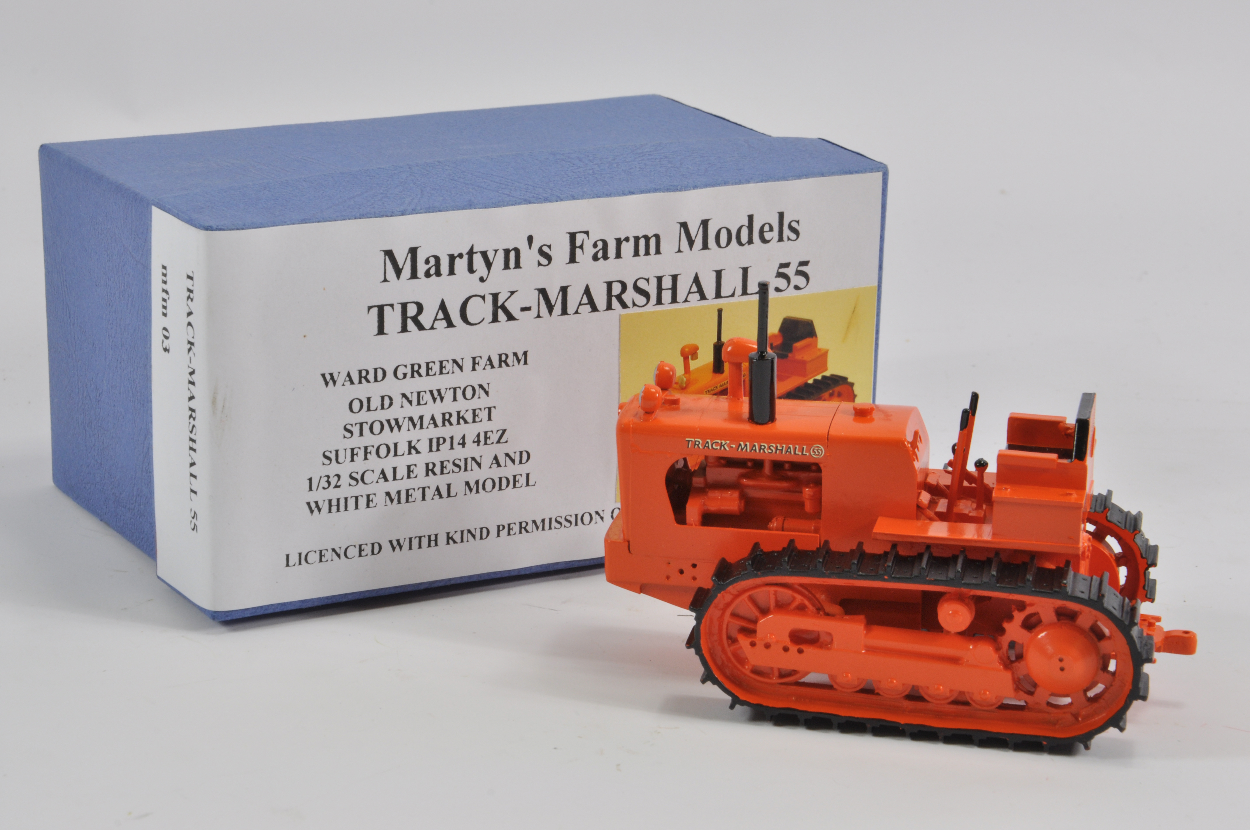 Martyns Farm Models 1/32 Scale Track Marshall 55 Crawler Tractor. Near ...