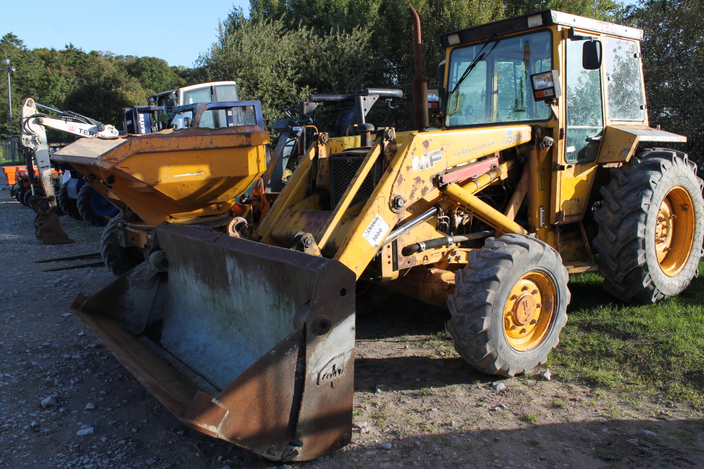 Massey Ferguson 50 EX 4x4 Loader Tractor