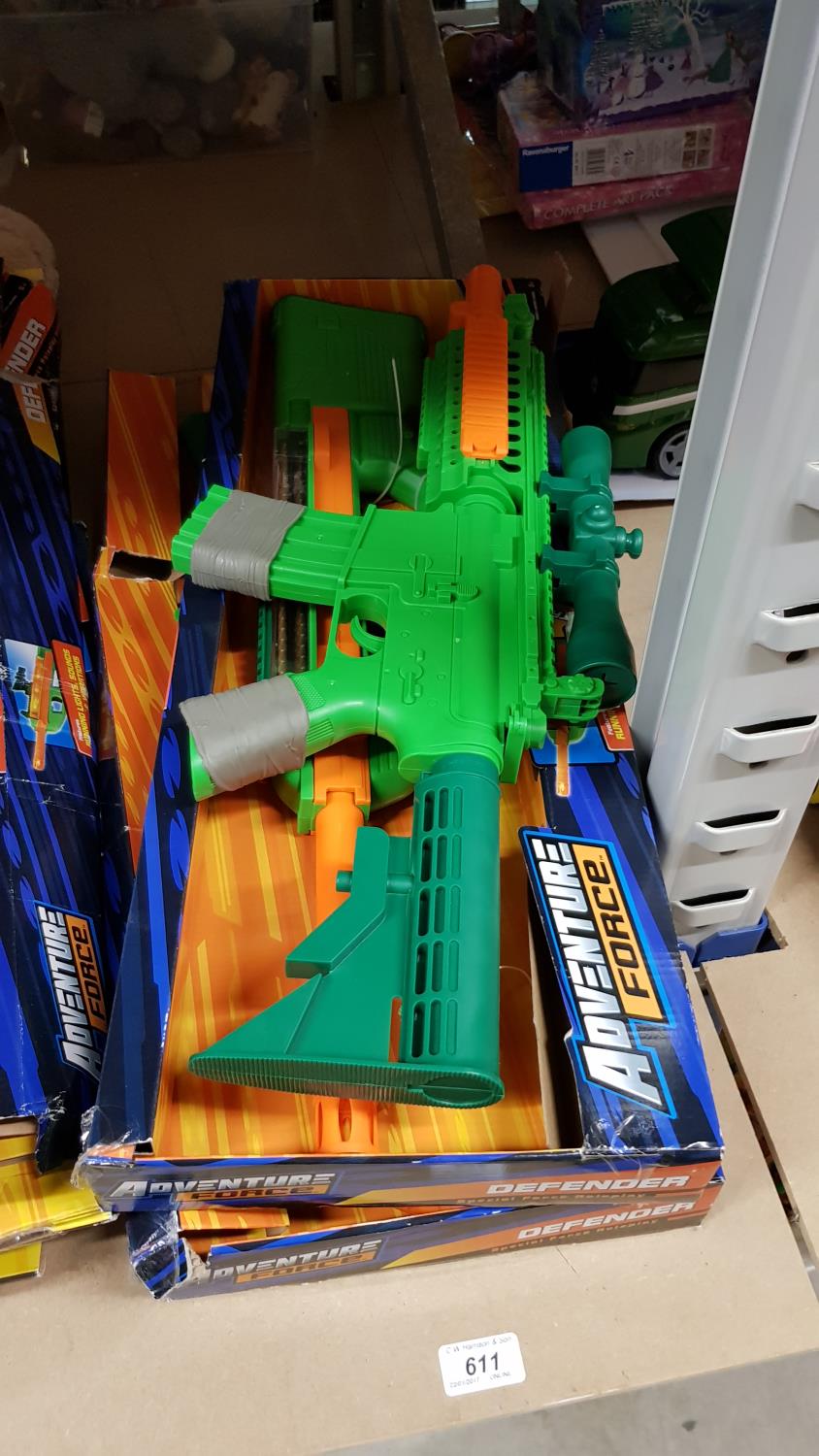 (3x) Adventure Force Defender guns