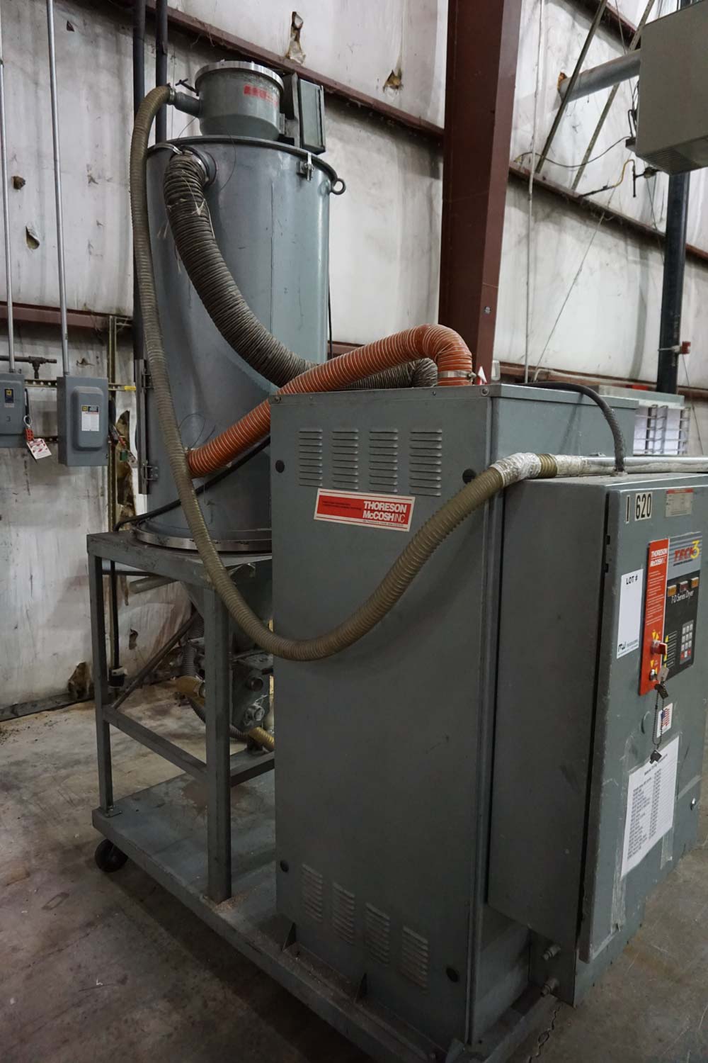 Thoreson McCosh TD-90 Material Dryer with 360 lb. Capacity Hopper on ...