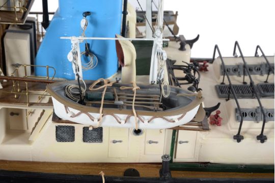 An exhibition standard model of the steam tug boat 'Imara', built from ...