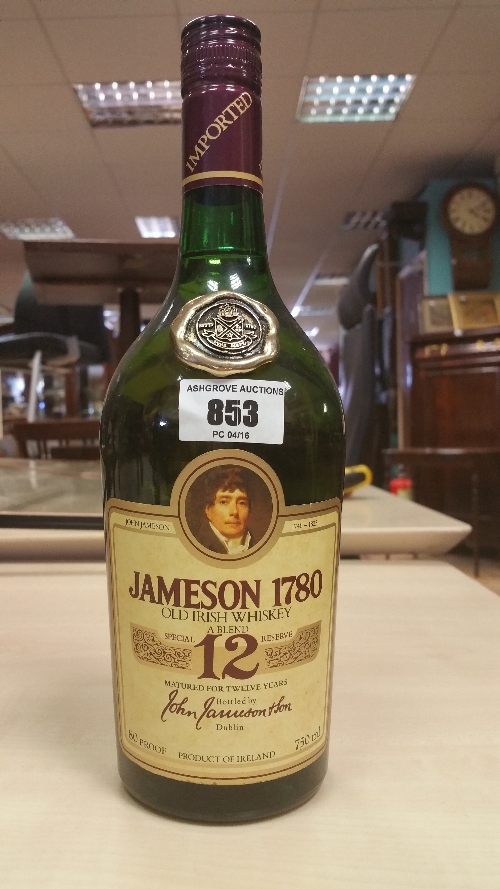 Jameson 1780 12 Year Old Special Reserve Irish Whiskey - 1980s, 80 ...