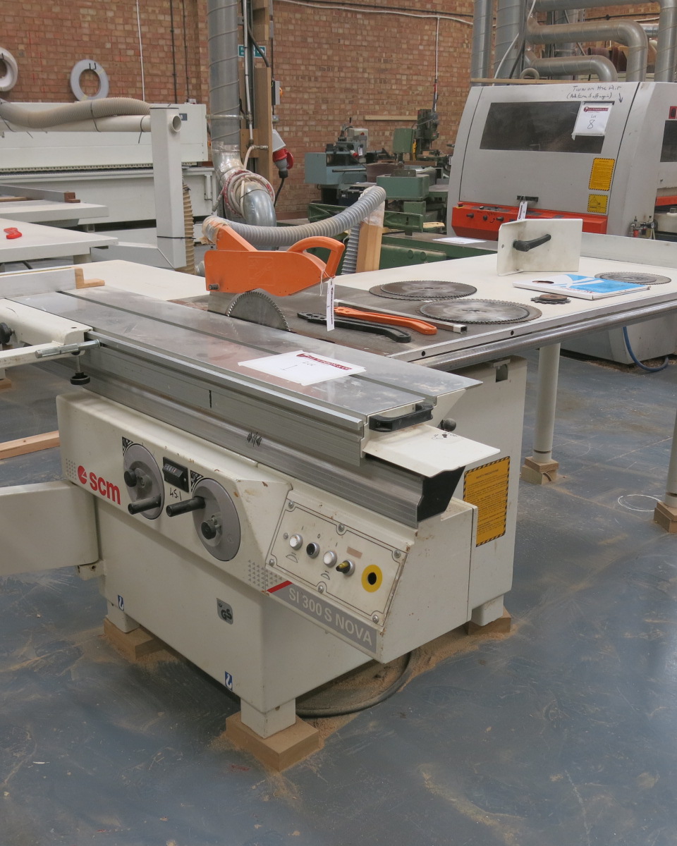 SCM Si300 S Nova Dimension/Panel Saw, with Scoring Blade, 1.6m Sliding ...