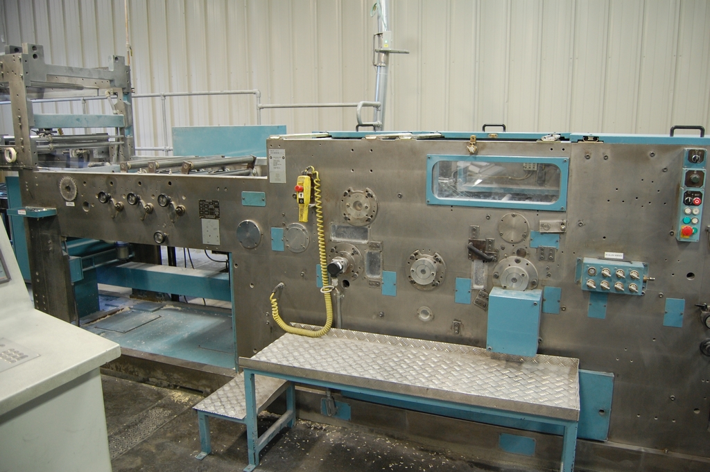 2001/2005 Timson Model T48A ZMR 2-Color Zero Make Ready Web Offset Book ...