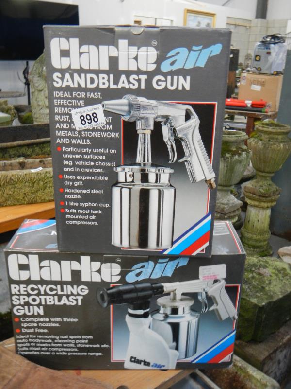 A Clarke sand blast / spot blast gun