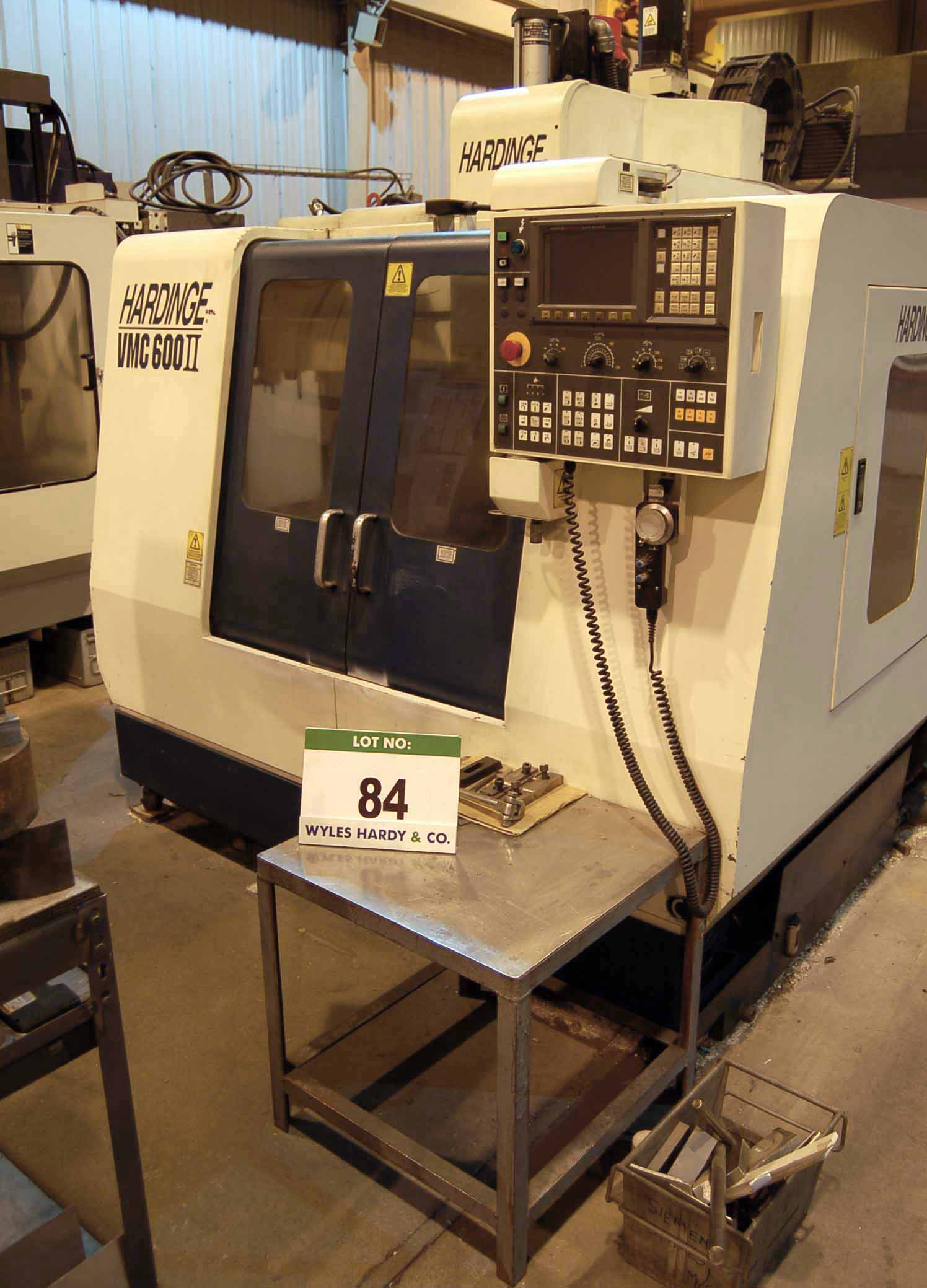 A HARDINGE VMC 600 II CNC Vertical Machining Centre, Manufacturing No ...