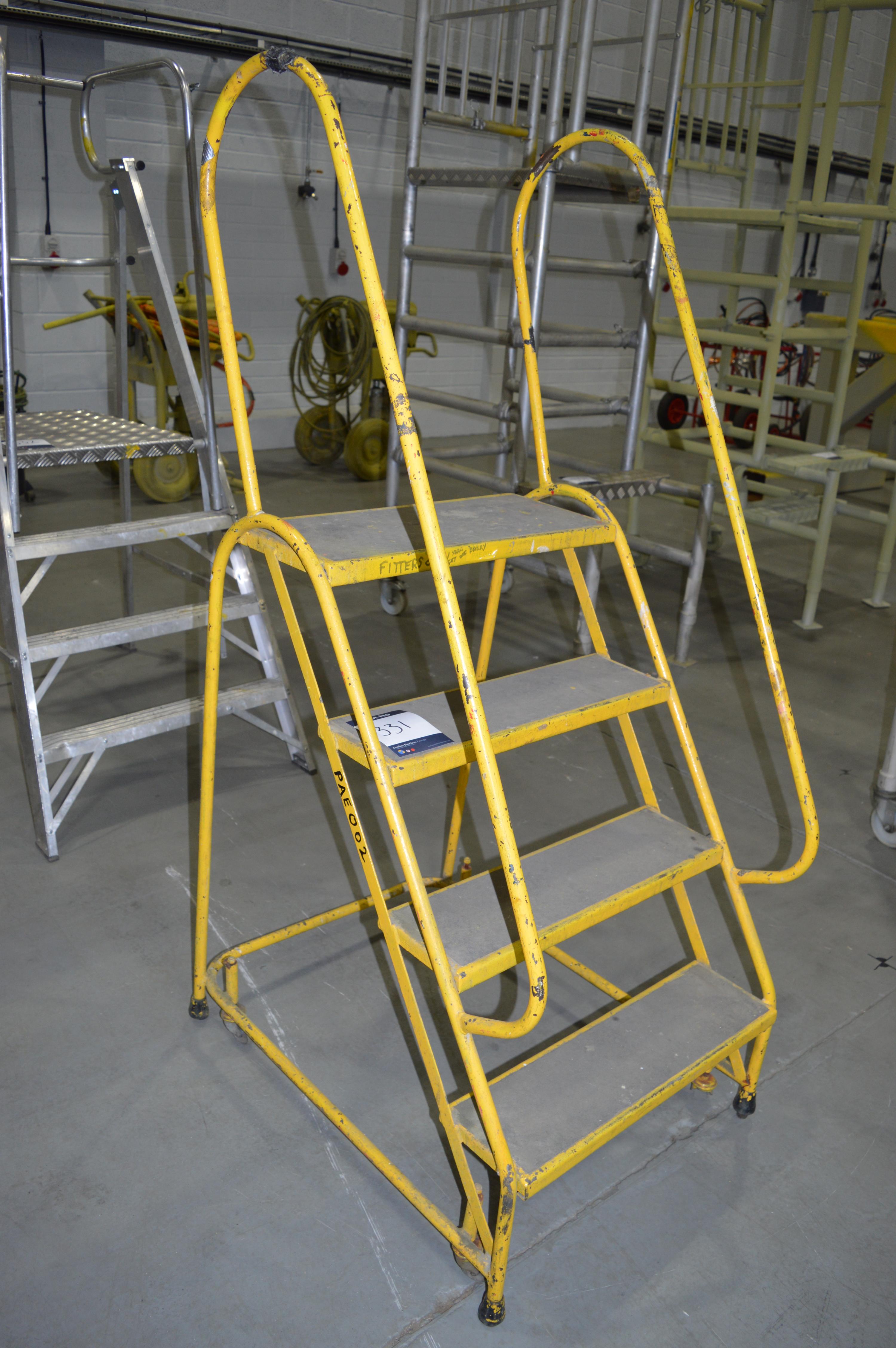 Airport Style Step Ladders, 4 Rung