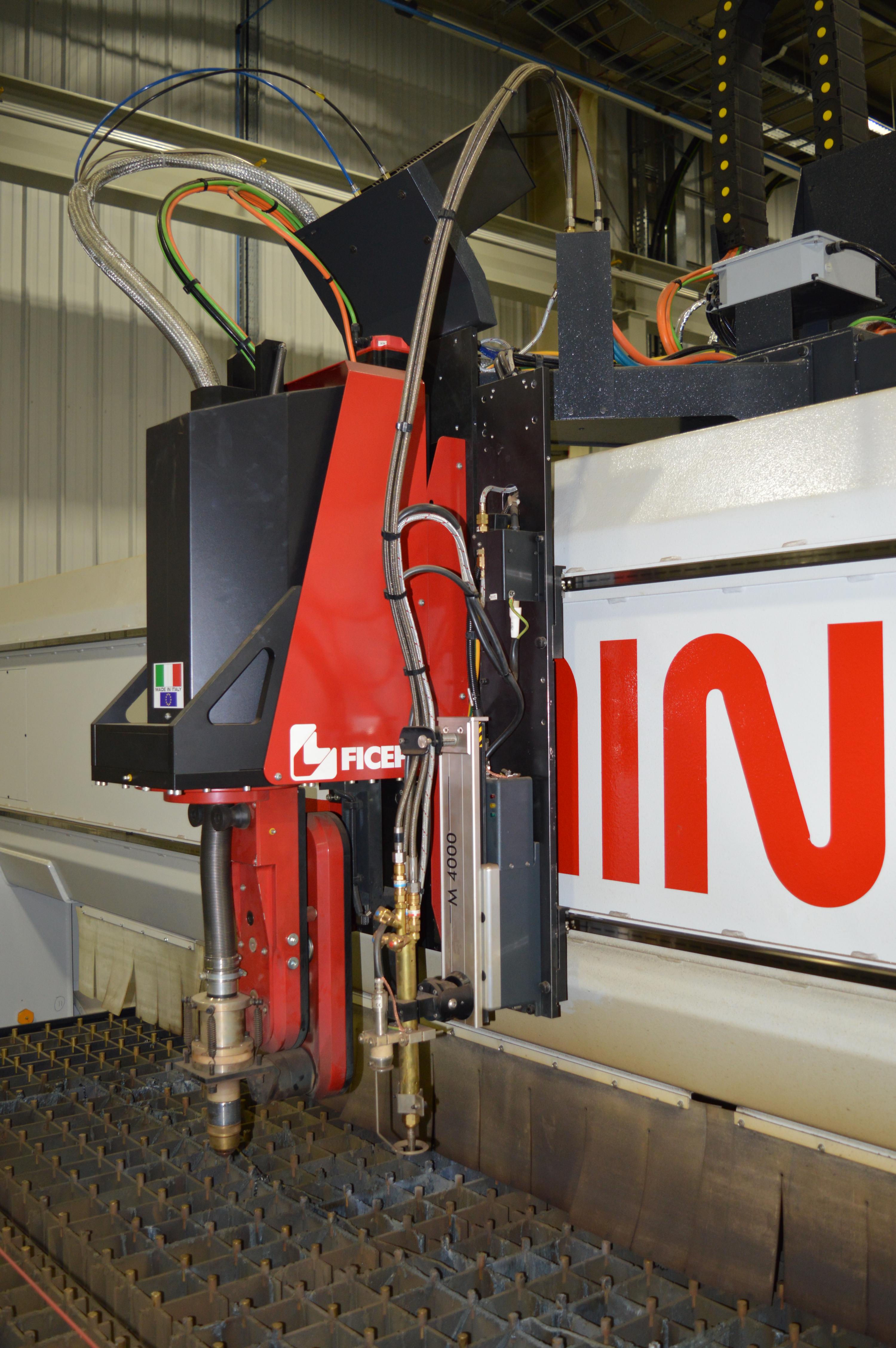 Ficep, Gemini 36 HD, Gantry Automated CNC Drilling, Milling and Thermal Cutting Machine, Serial N