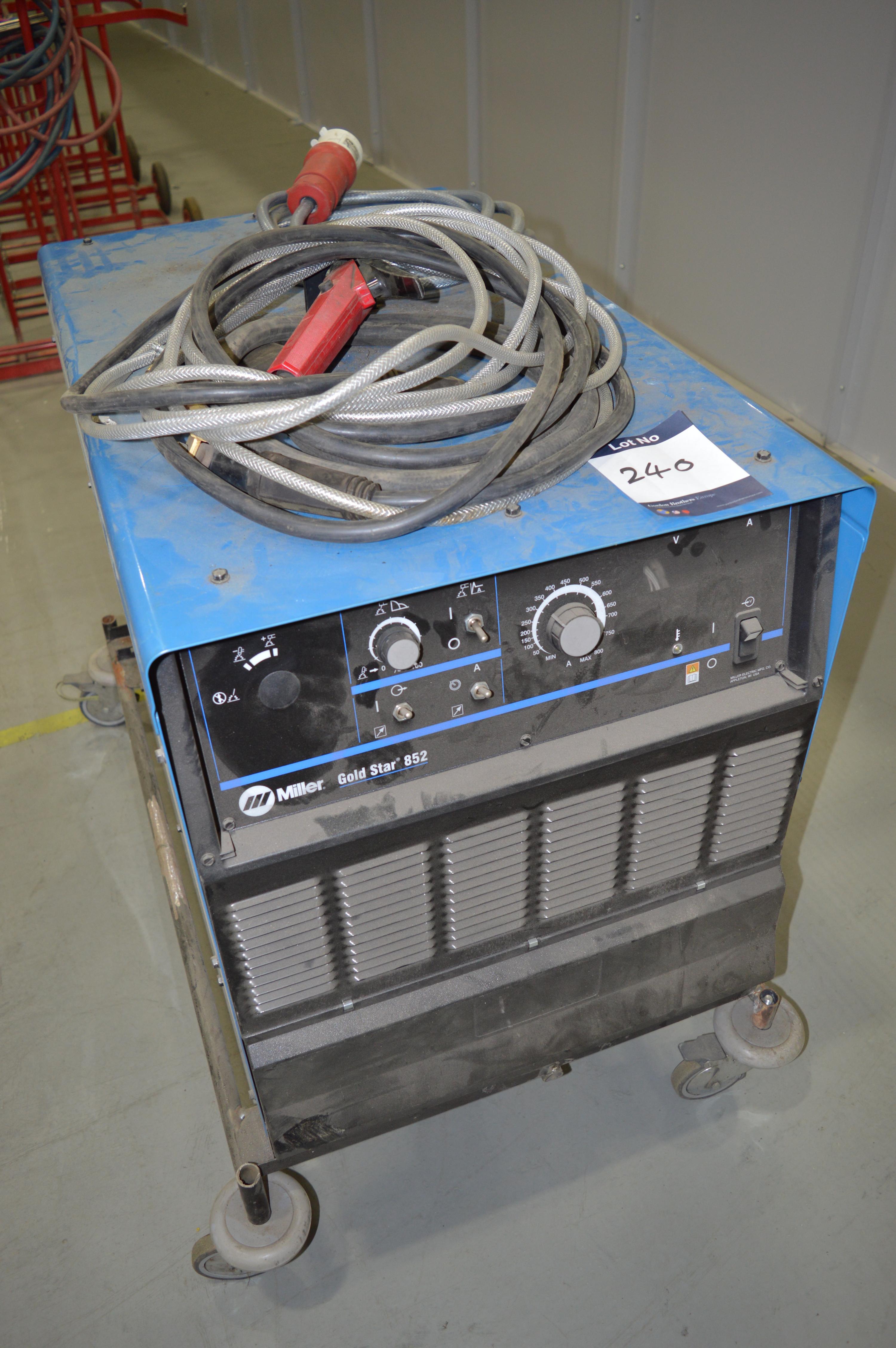 Miller, Gold Star 852, Arc Welder