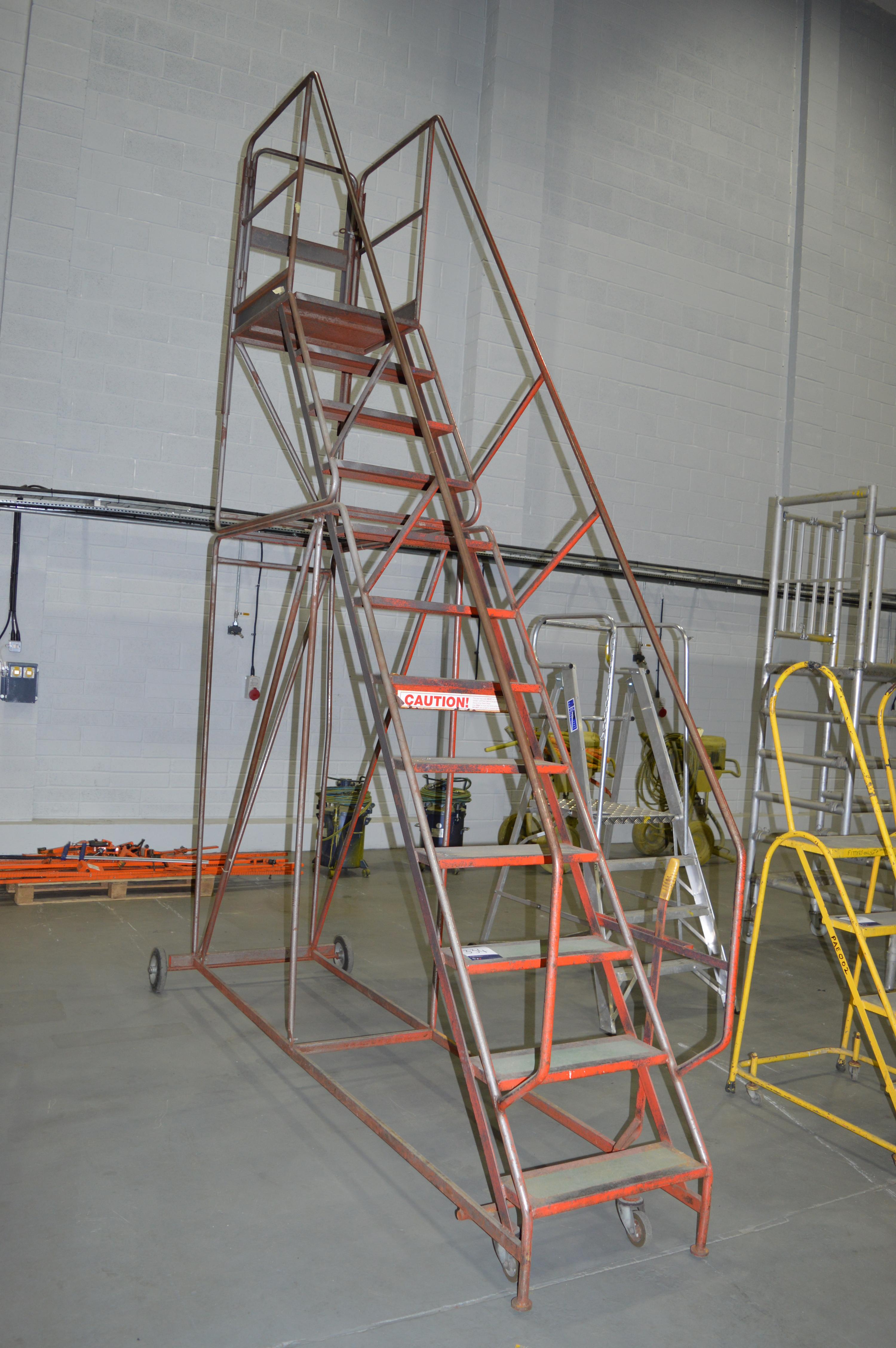 Airport Style Step Ladders, 12 Rung