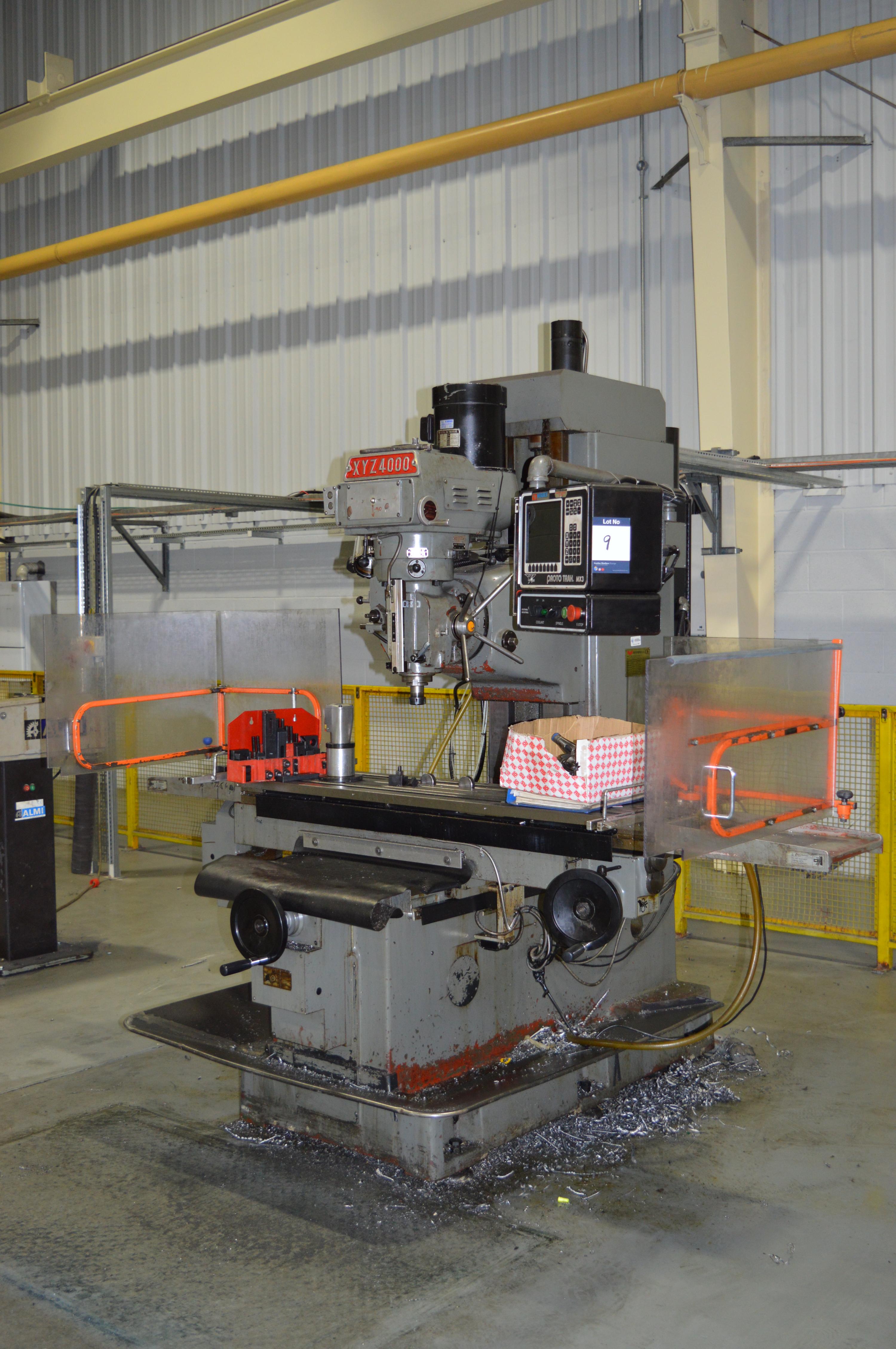 King Rich Industries Co Limited, KR-B3V (XYZ 4000) CNC Vertical Turret ...