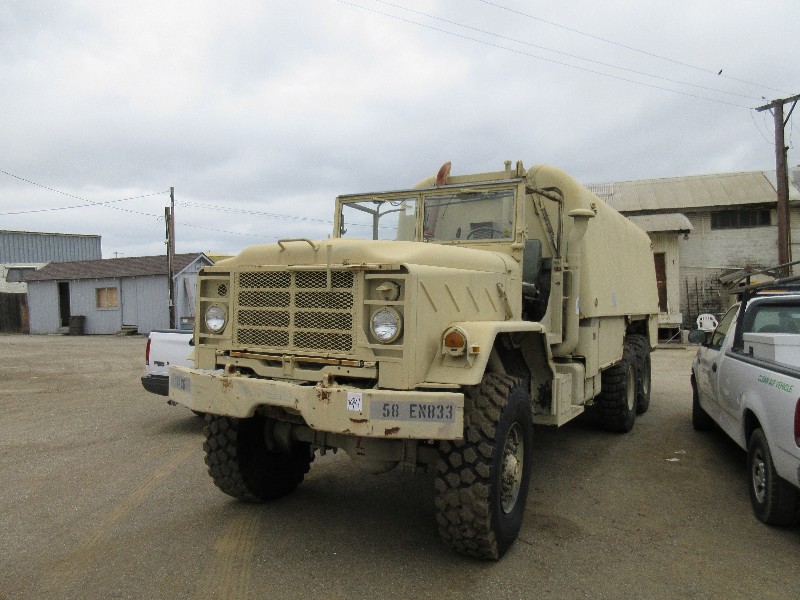 M944A1 Machine Shop Truck, Cummins 250, Newer Tires, Runs Great.