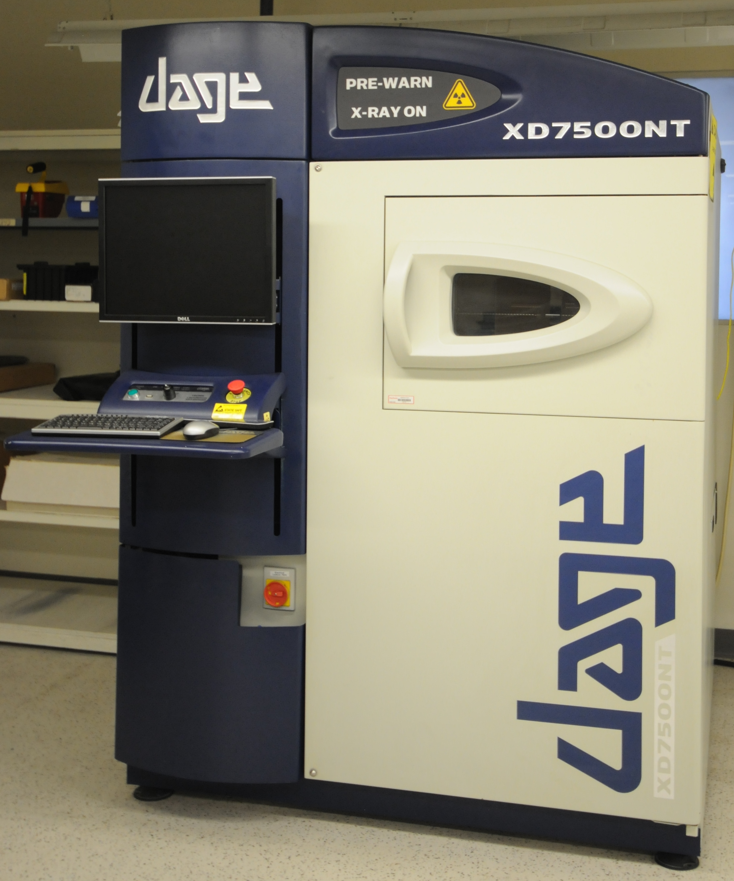 DAGE (2009) XD7500NT REAL TIME DIGITAL X-RAY INSPECTION SYSTEM WITH ...