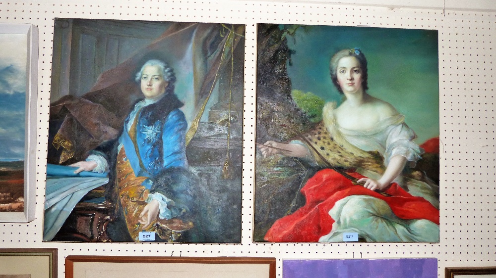 20th CENTURY COPYIST: King George IV and Queen Caroline of Brunswick. A ...