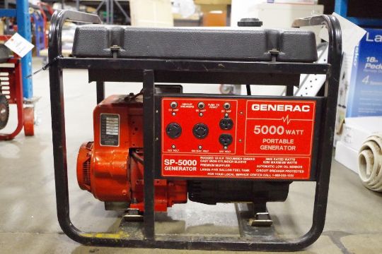 GENERAC 5000-Watt Gasoline Powered Generator