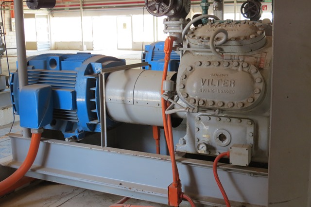 compresor para refrigeracion a base de amoniaco marca vilter de 150 hp ...