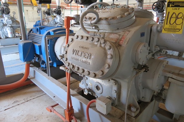 compresor para refrigeracion a base de amoniaco marca vilter de 150 hp ...