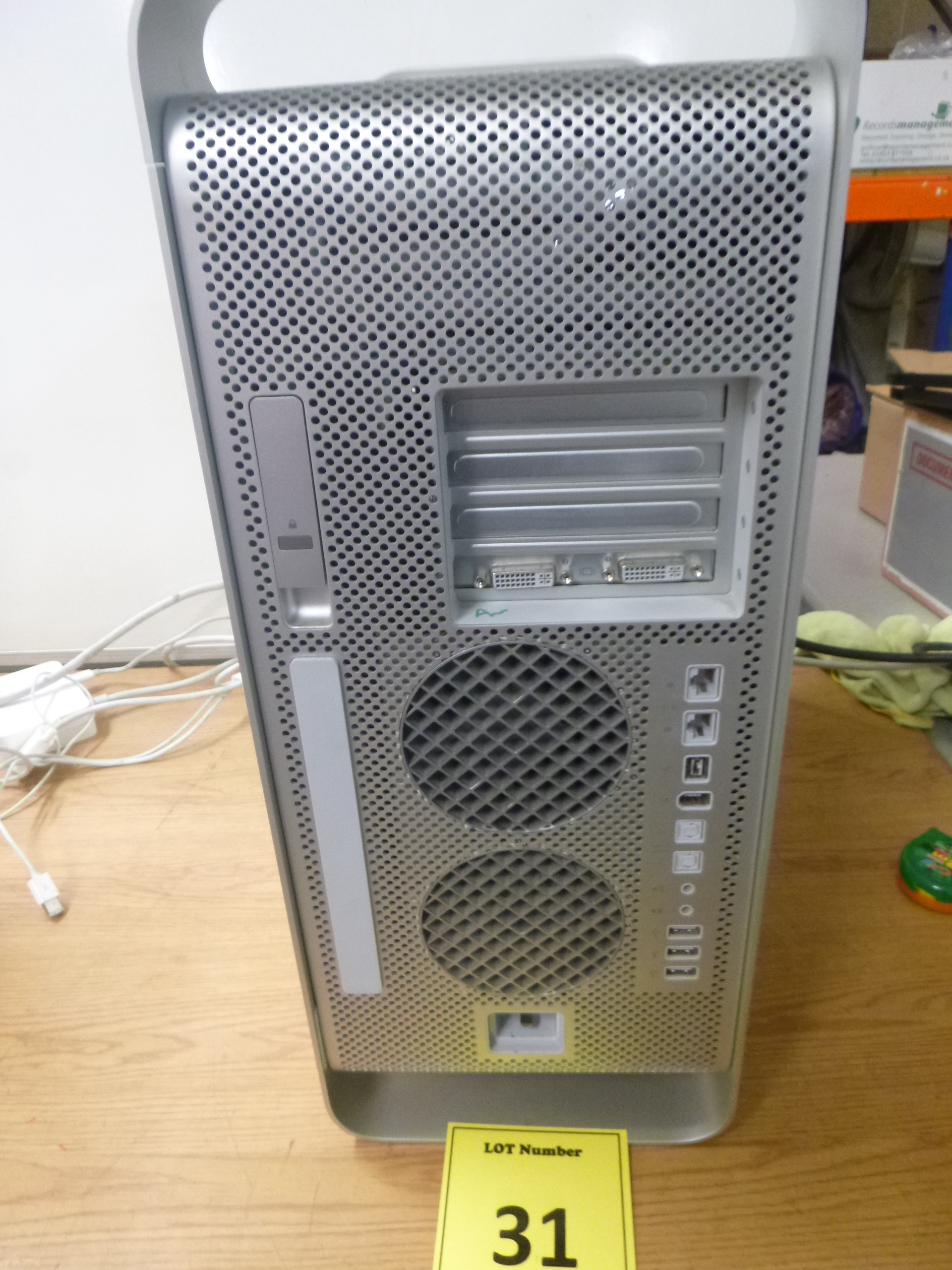 APPLE POWERMAC G5 TOWER, PPC-DC 2.3GHZ PROCESSOR, 8GB RAM, 320GB HDD ...