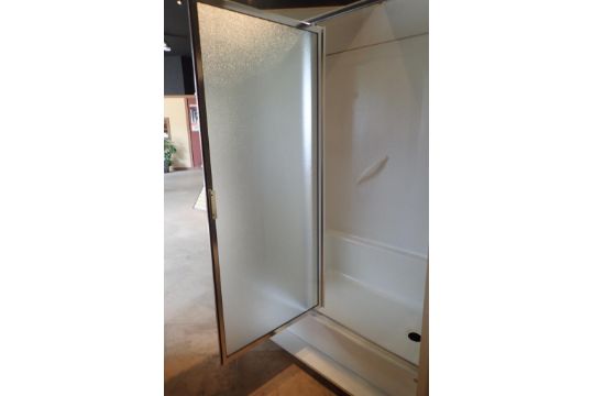 Alumax 791 Series Stikstall 60"x30" Shower Enclosure w/ Mobile Display.