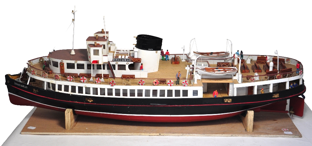 A detailed radio control scale model of Mersey ferry "Birkenhead ...