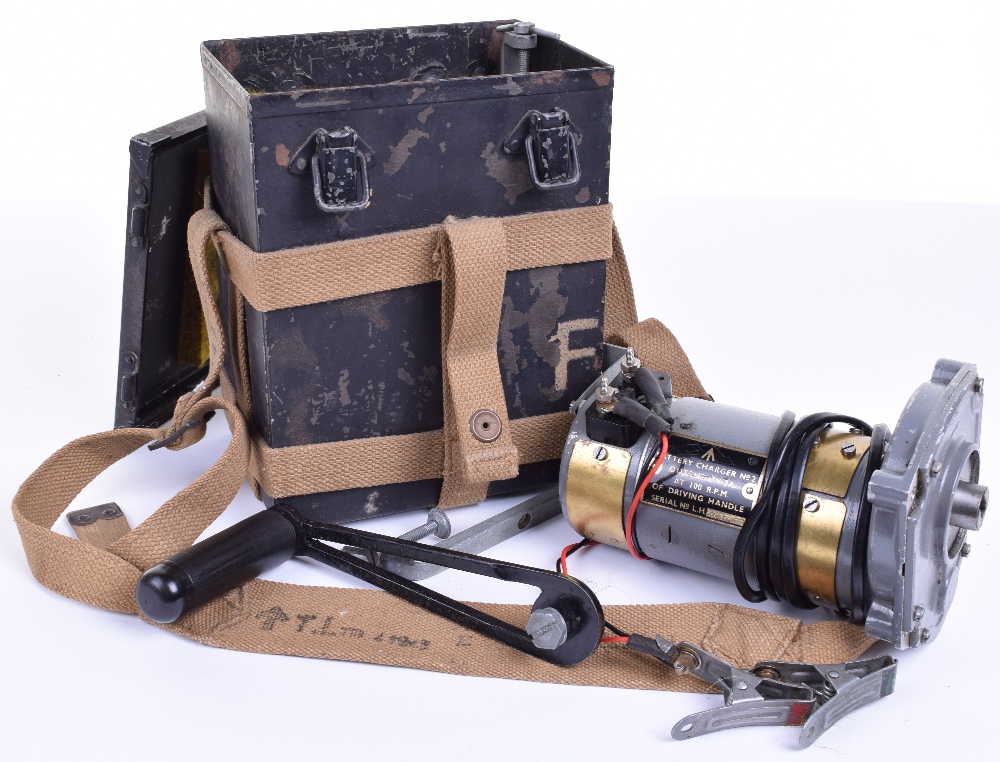 Rare WW2 “SOE” Hand Generator Battery Charger No2, for use with the B2 ...