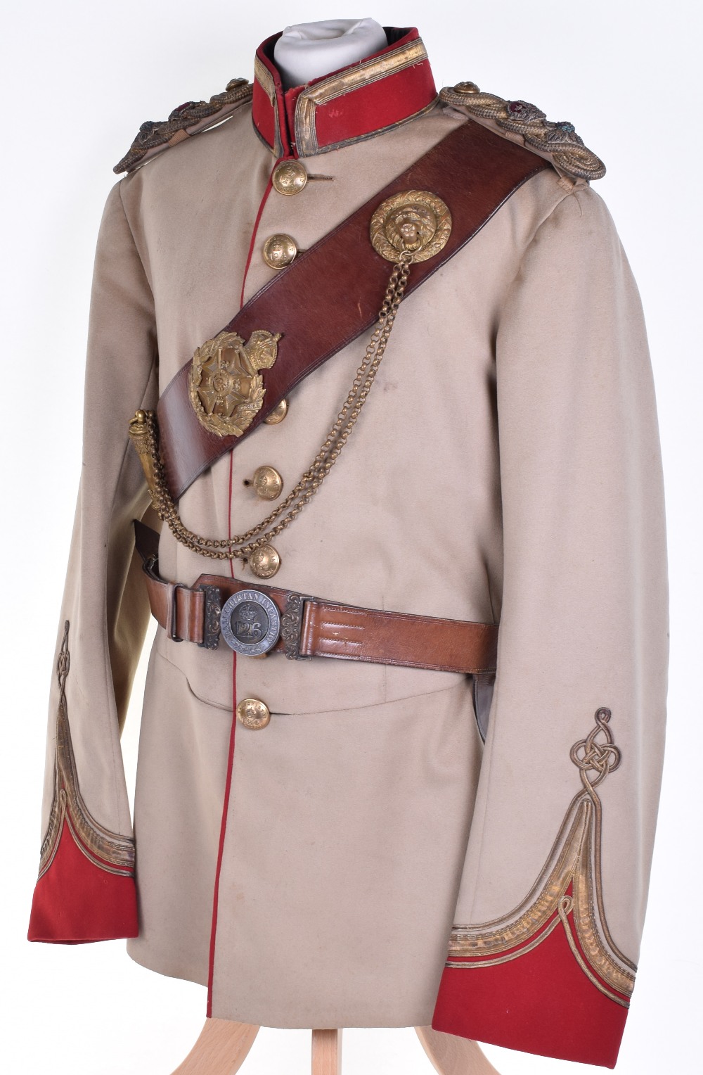 Full Dress Uniform of Lieutenant Colonel A T Rowlandson 124th ...