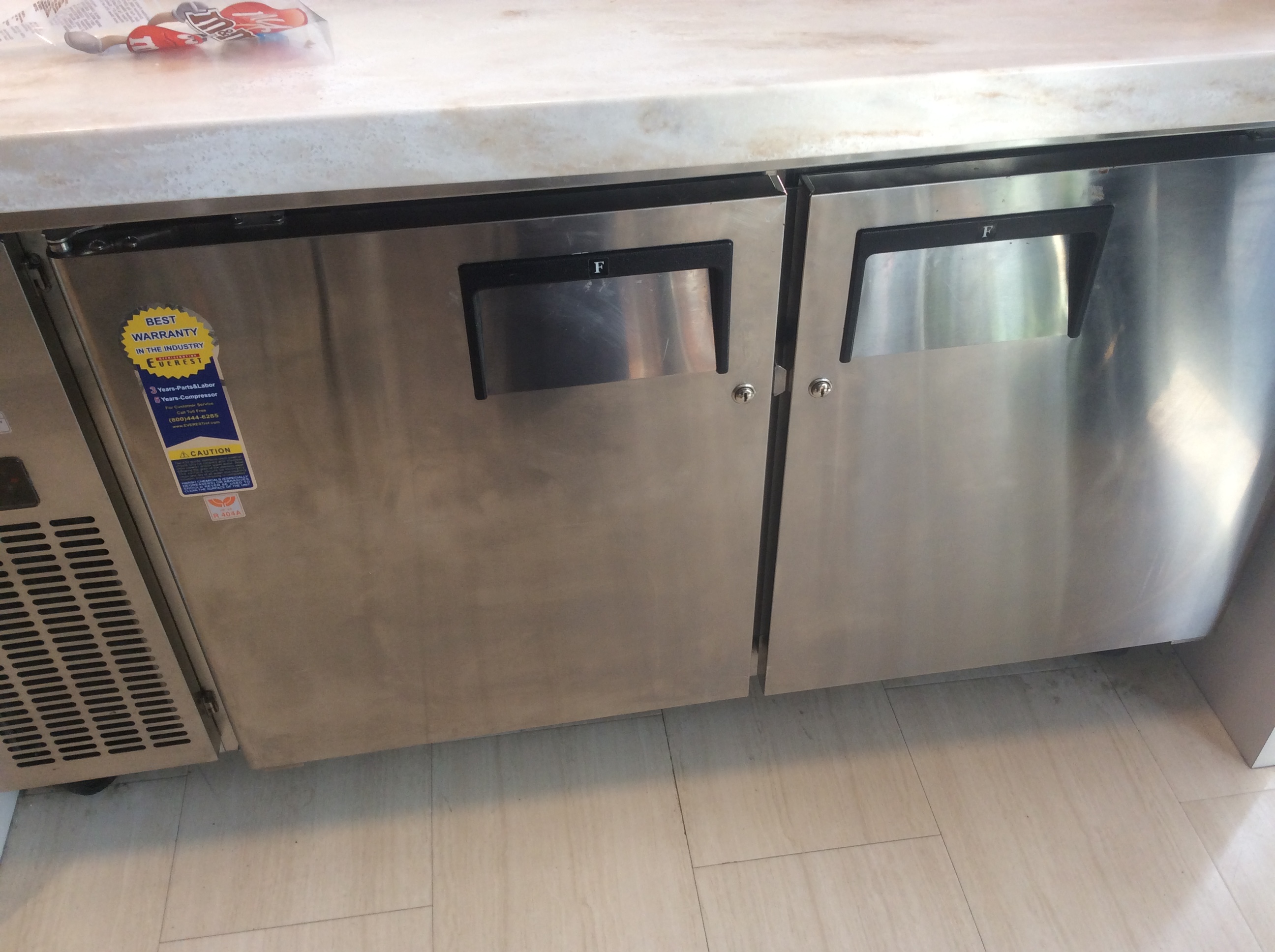 2 DOOR LOW BOY REFRIGERATOR