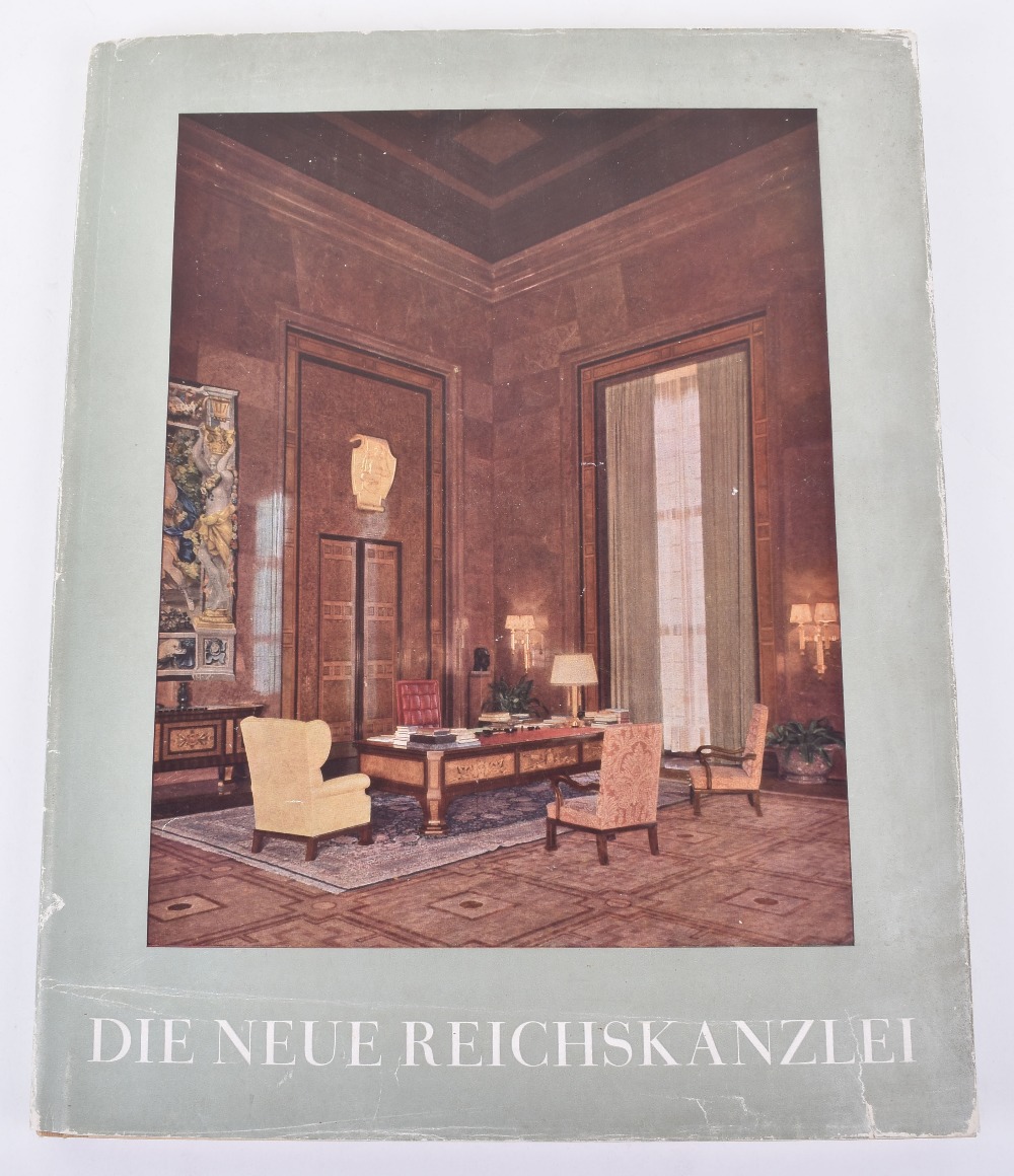 Scarce Third Reich Period Book Die Neue Reichskanzlei (The New Reich ...