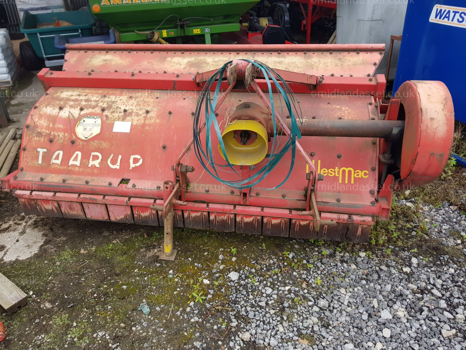 BA - TAARUP SKT 2100 STRAW CHOPPER YEAR UNKNOWN MODEL: SKT 2100 WORKING ...