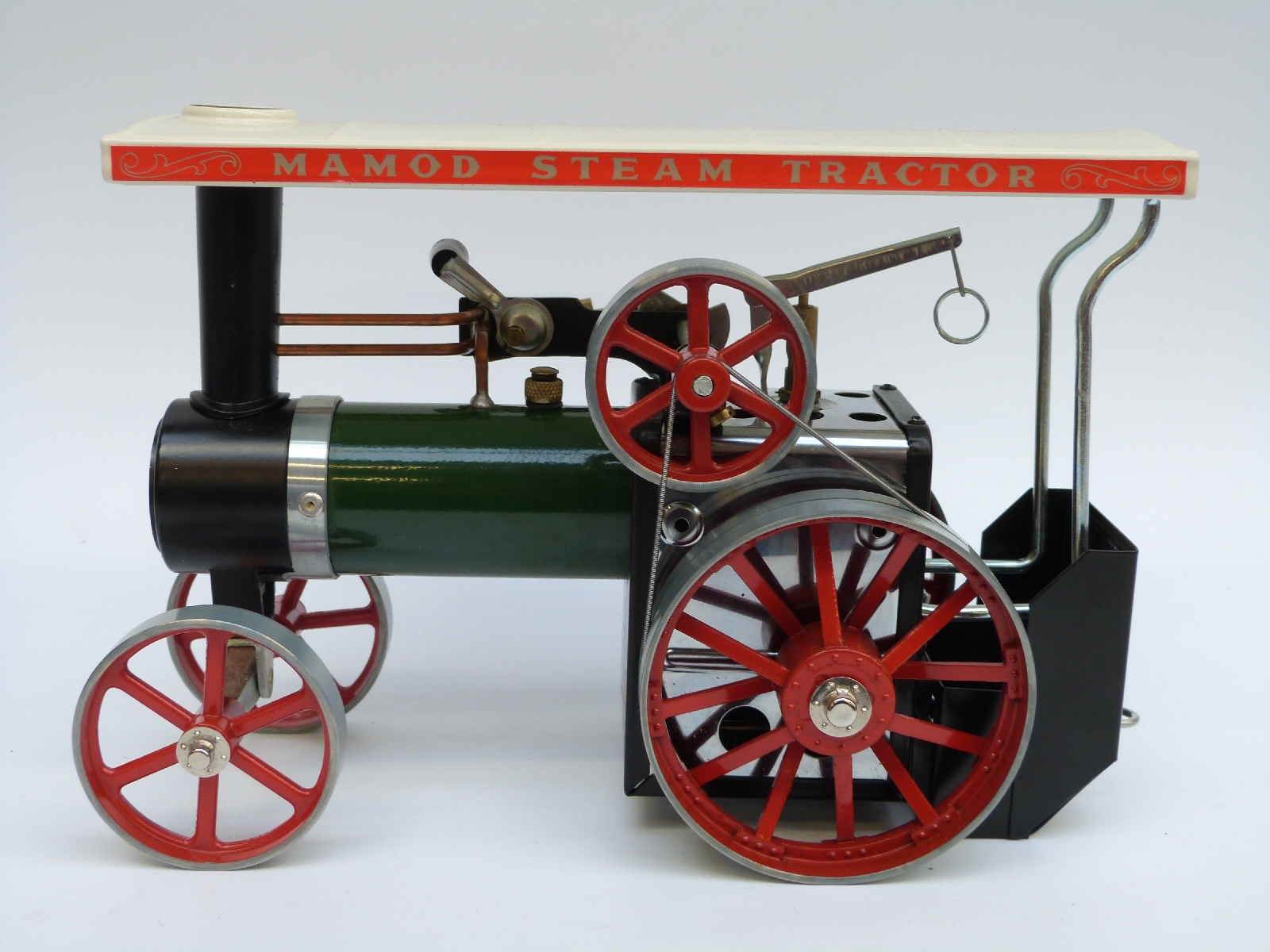 Mamod TE1A line steam traction engine, in original box