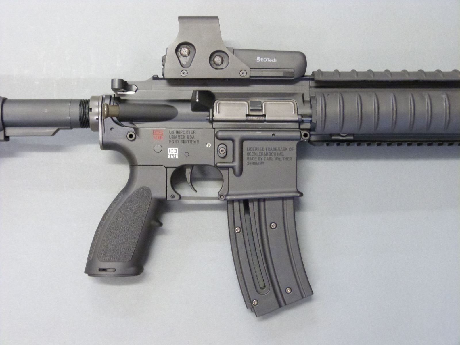 Heckler & Koch HK416 .22LR HV semi-automatic assault rifle with L3 ...