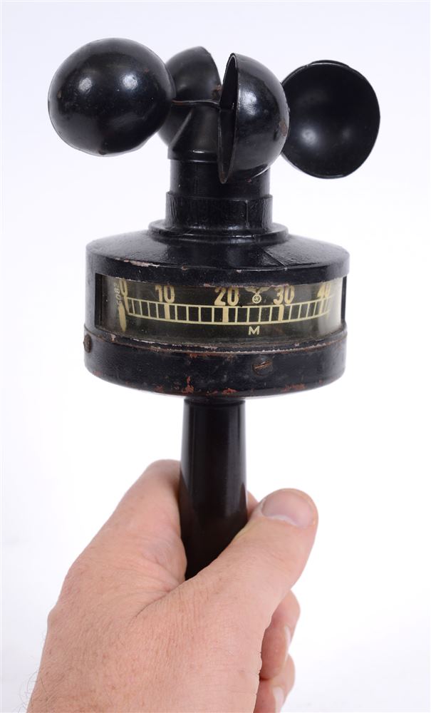 SECOND WORLD WAR - A GERMAN NAVAL CUP ANEMOMETER WIND SPEED INSTRUMENT ...