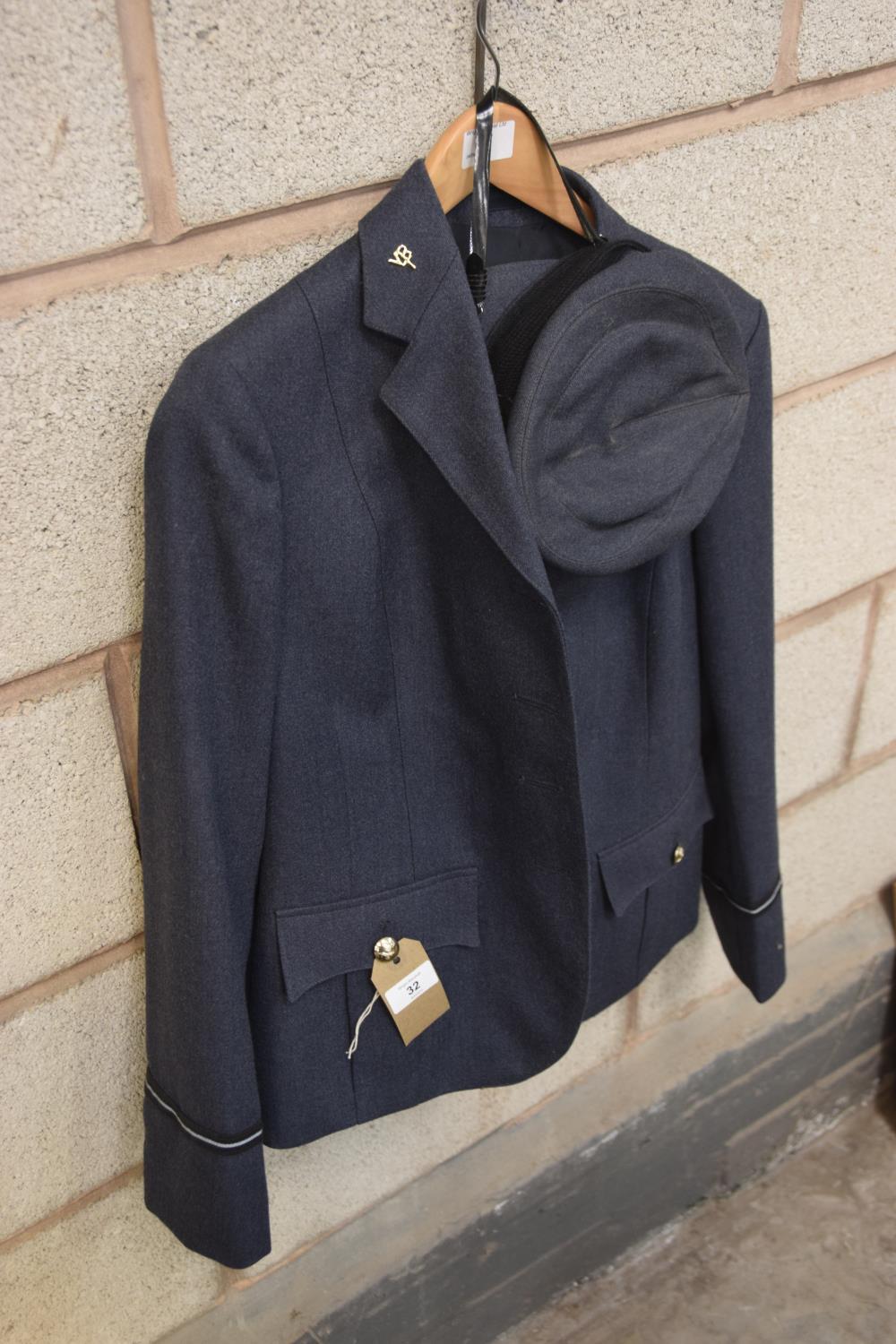 A Royal Air-force Wren Officers Uniform by IJ Dewhirst complete with cap.