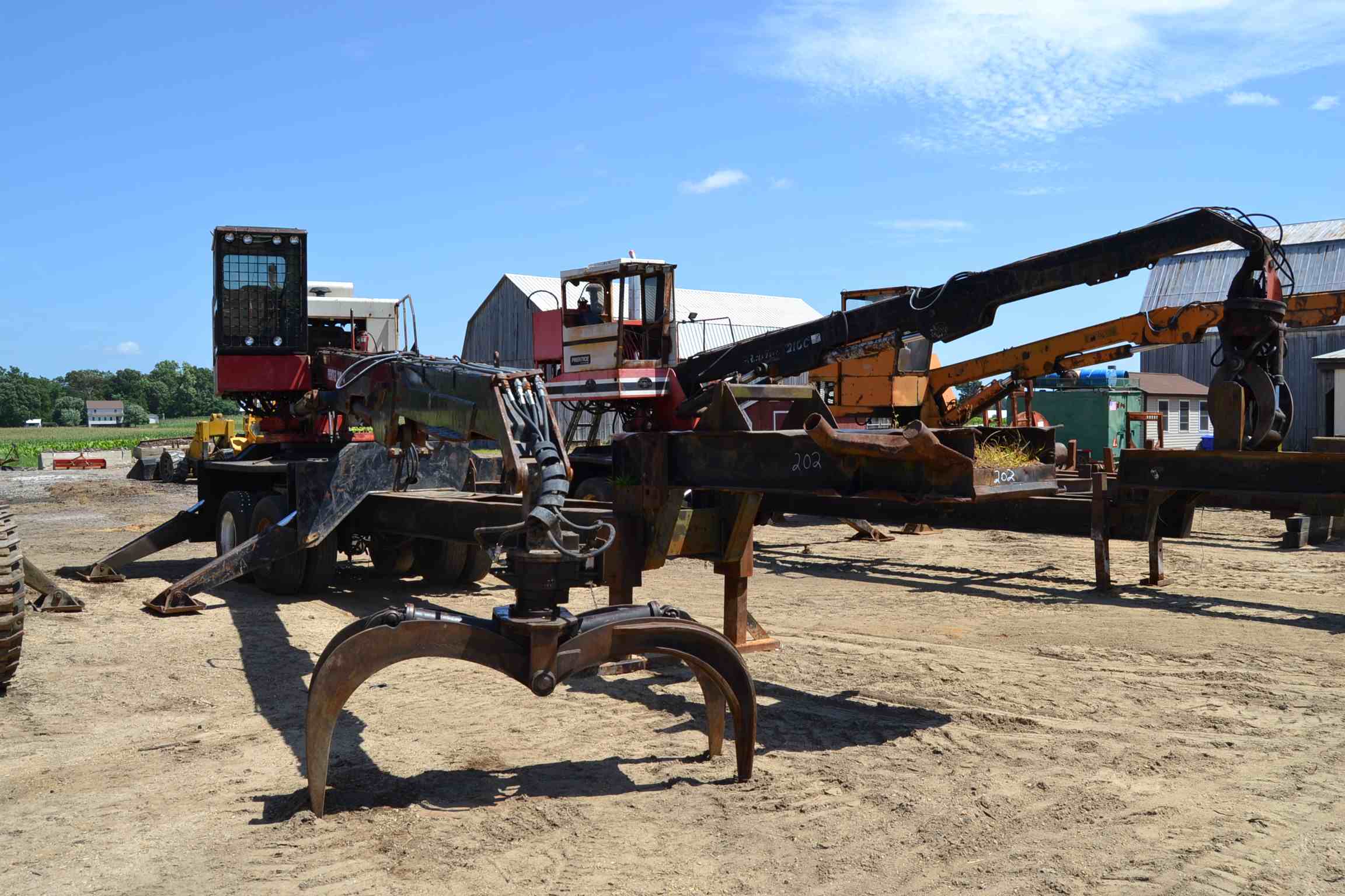 PRENTICE 210E KNUCKLEBOOM LOADER S/N-51250; W/CONTINUOUS GRAPPLE; W ...