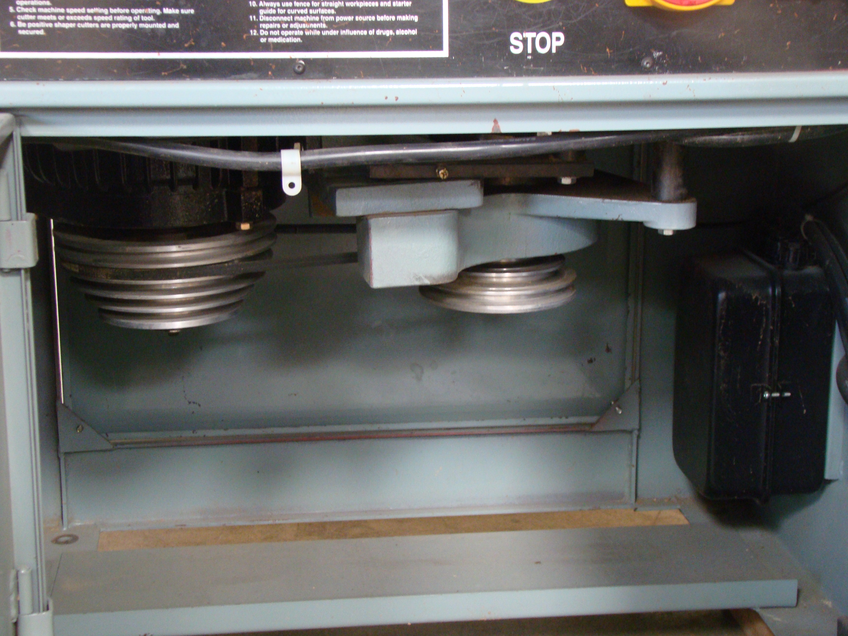 Delta Wood Shaper 43-791 5 speed 1-1/4" Spindle 7.5 HP 200-220/440 Volt 3PH