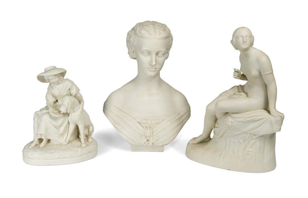A Copeland Parian model of Sabrina, after William Calder Marshall (1813 ...