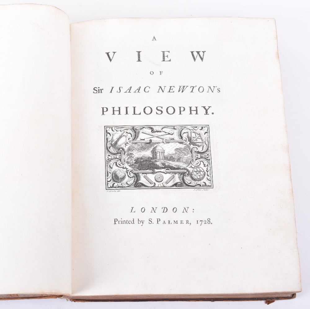 A View of Sir Isaac Newton's Philosophy by Henry Pemberton. 1st Edition ...