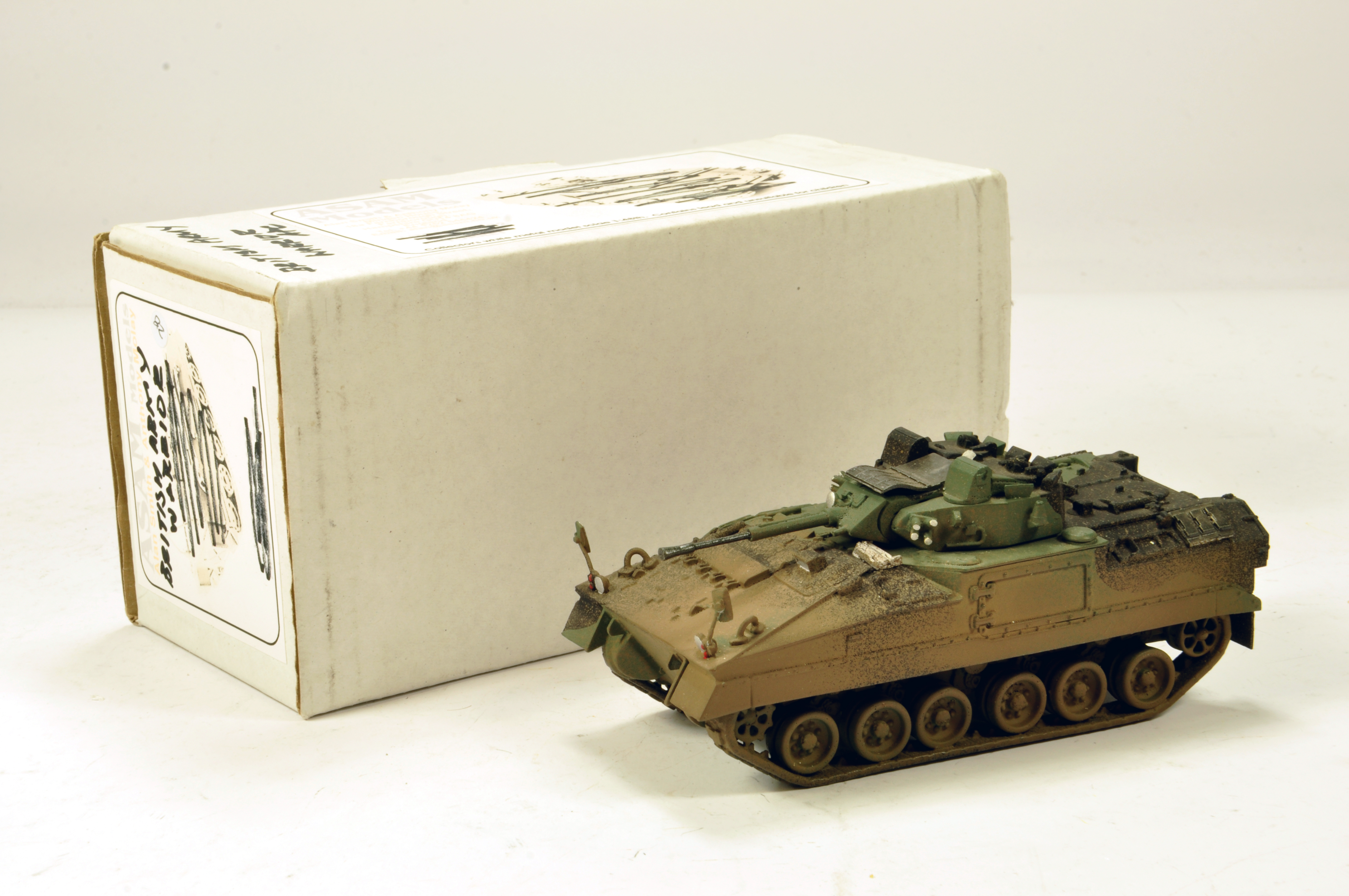 ASAM Models 1/48 White Metal British Army Warrior Tracked Armoured ...