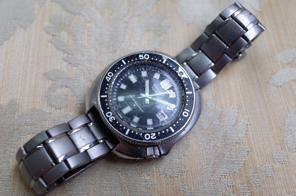 A Seiko Automatic Water Resist 150 M steel cased gentleman's diver's ...
