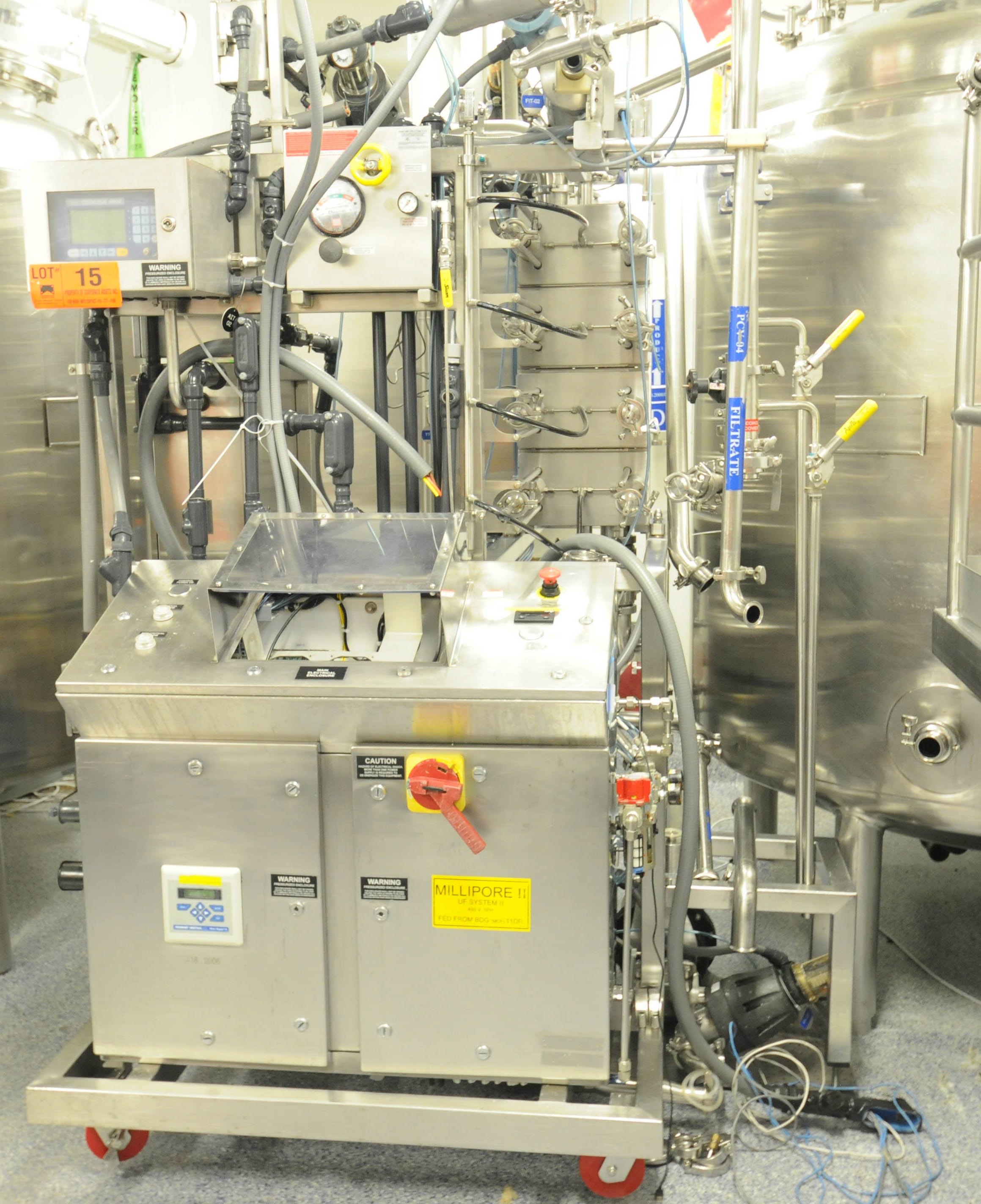 MILLIPORE (2005) MILLIPORE II UF SYSTEM M II EP042318154 FOUR BANK ...