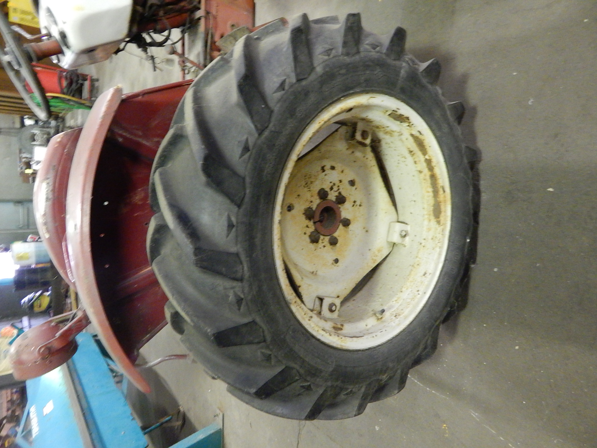 Satoh Model S-650G Tractor, 4 Cylinder Gas Engine, 2 WD, 1,004 Hours