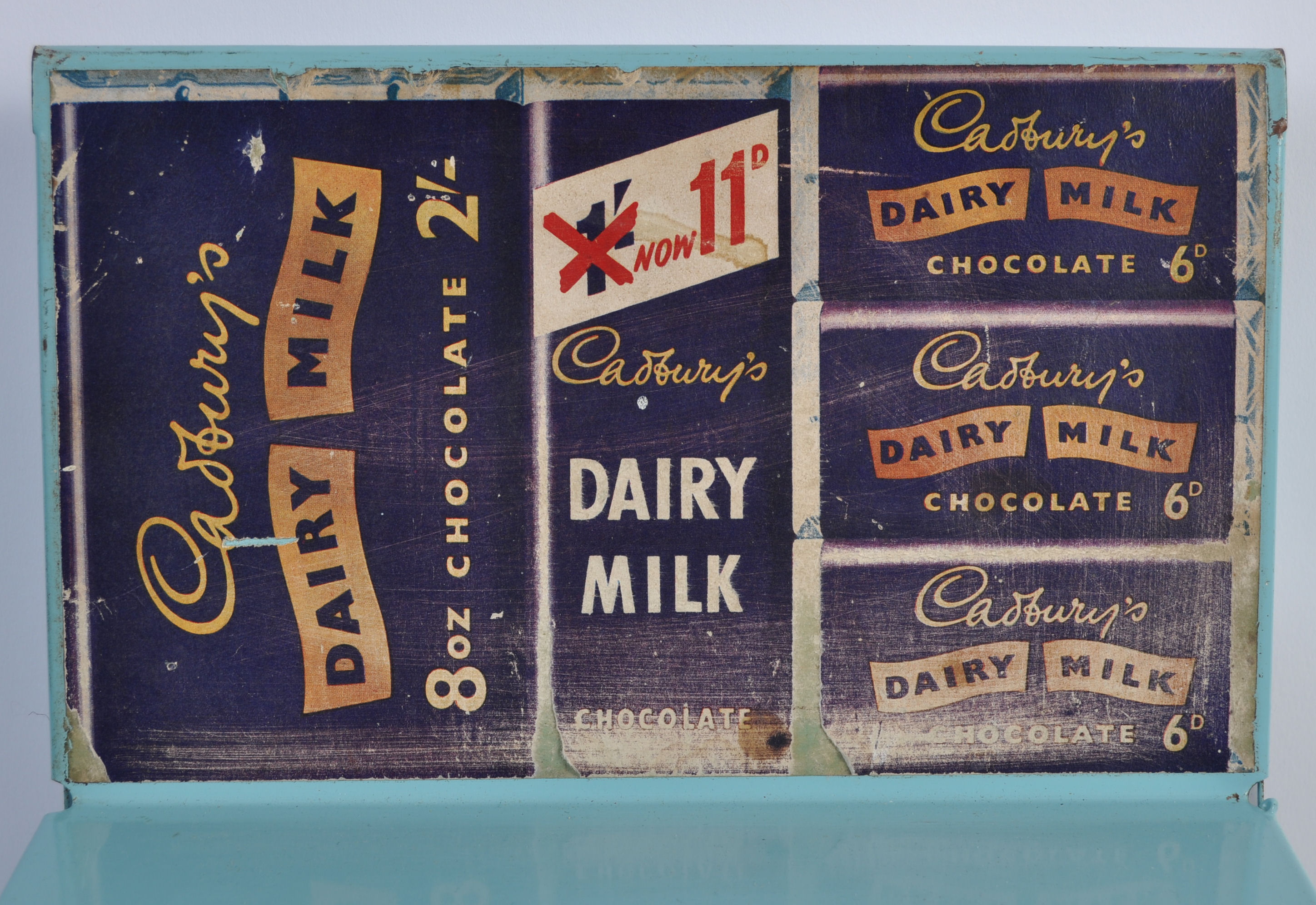 Cadbury's Chocolate - A rare mid century c1960's retro pressed metal ...