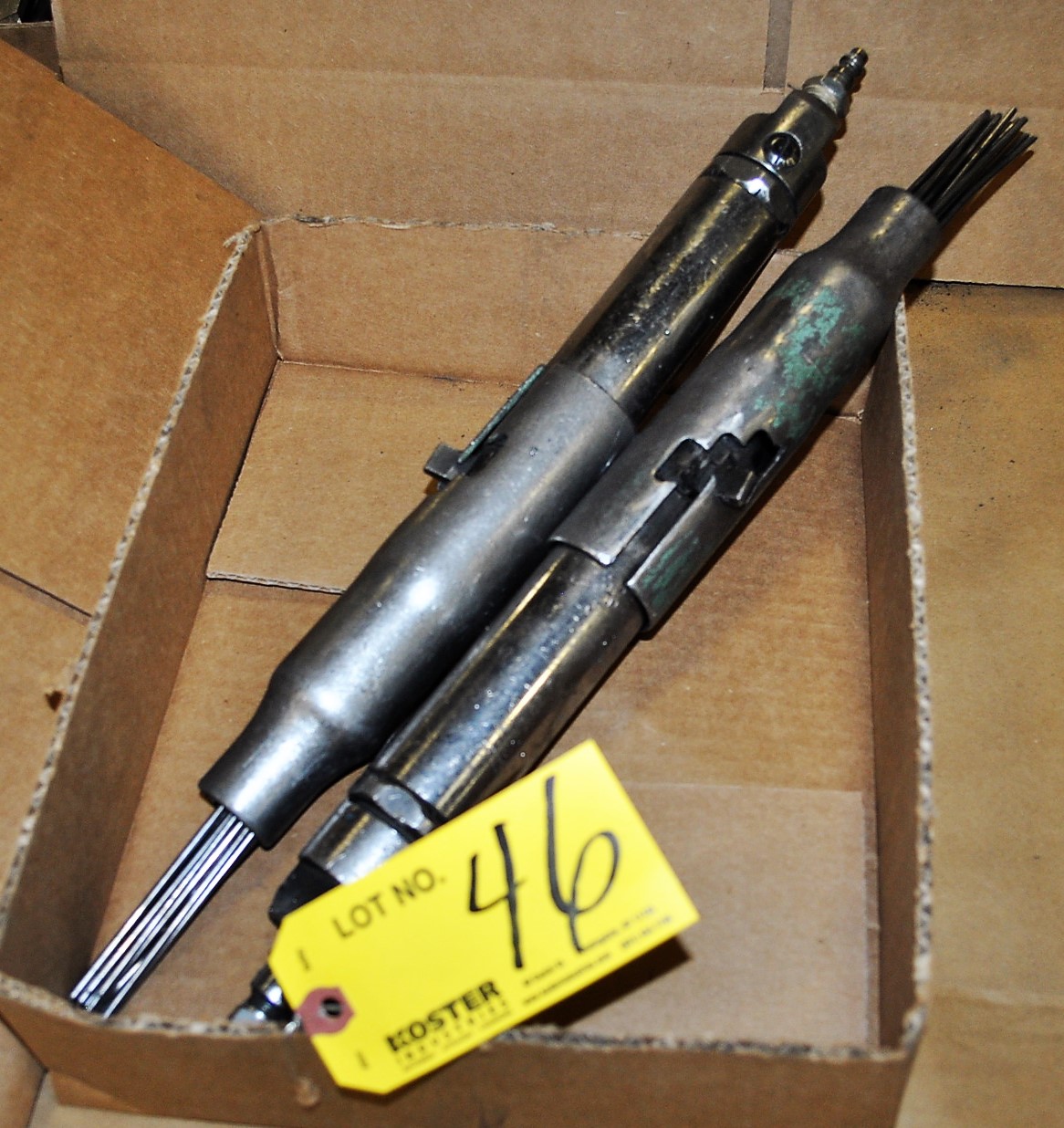 { Group of lots: 46, 47 } } } } } } } } } } [2] PNEUMATIC NEEDLE GUNS