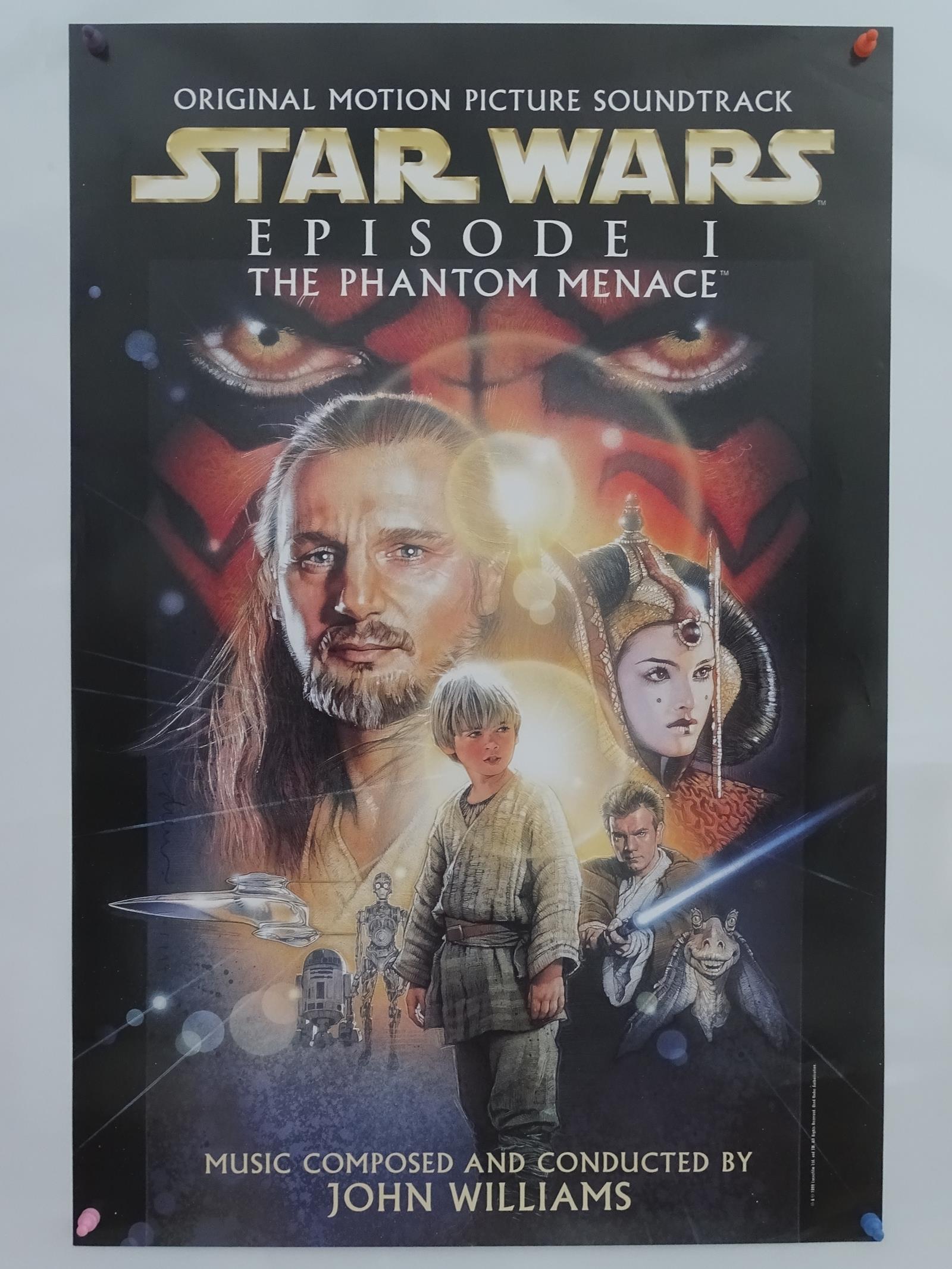 STAR WARS: EPISODE 1 - THE PHANTOM MENACE (1999) - DREW STRUZAN artwork ...