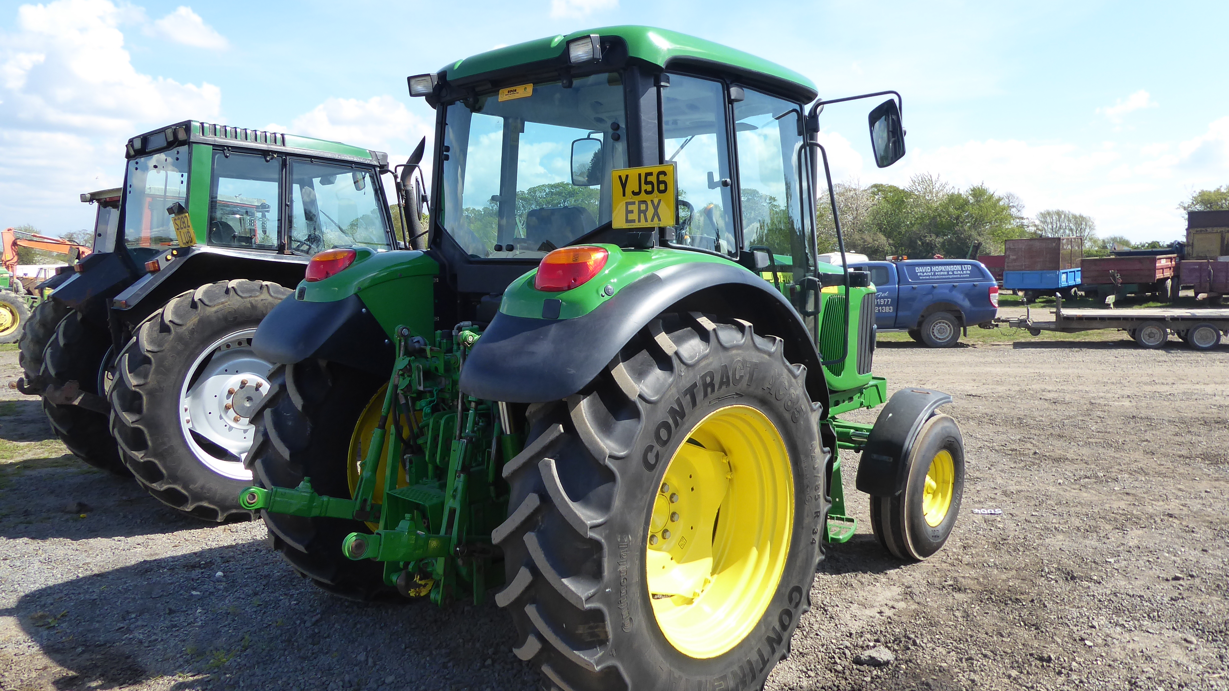 5004 John Deere 6020 2wd tractor, 56 reg, 2900 hours, one owner from new