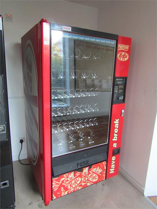 Vending Machine - Nestle Kit Kat Branded. Good working order. Dimension ...