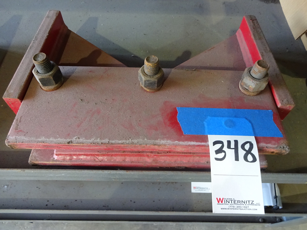 LOT: (2) TEMPORARY PORTABLE MAINTENANCE RAIL STOPS FOR OVERHEAD CRANE