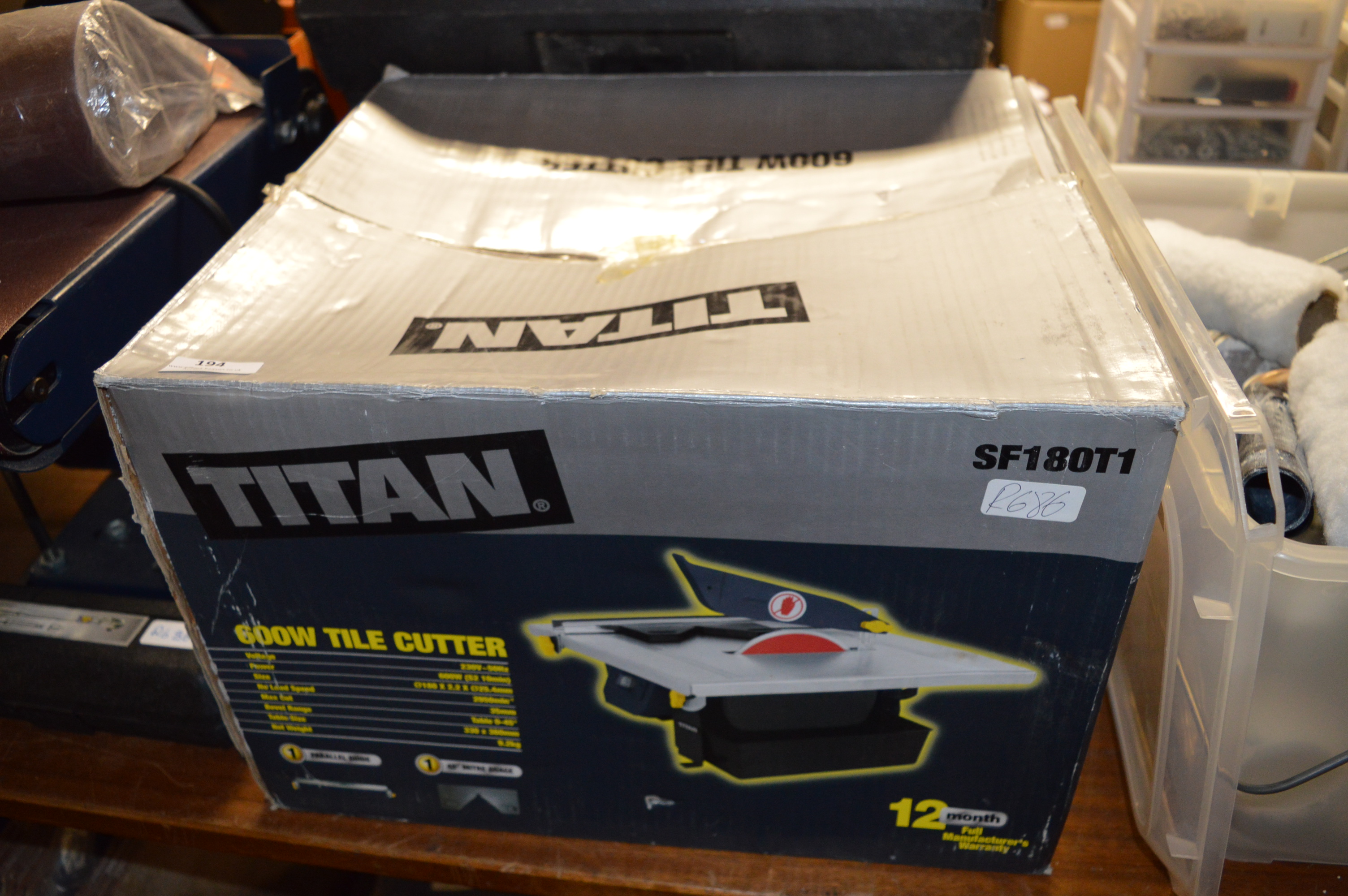 Titan 600W Tile Cutter
